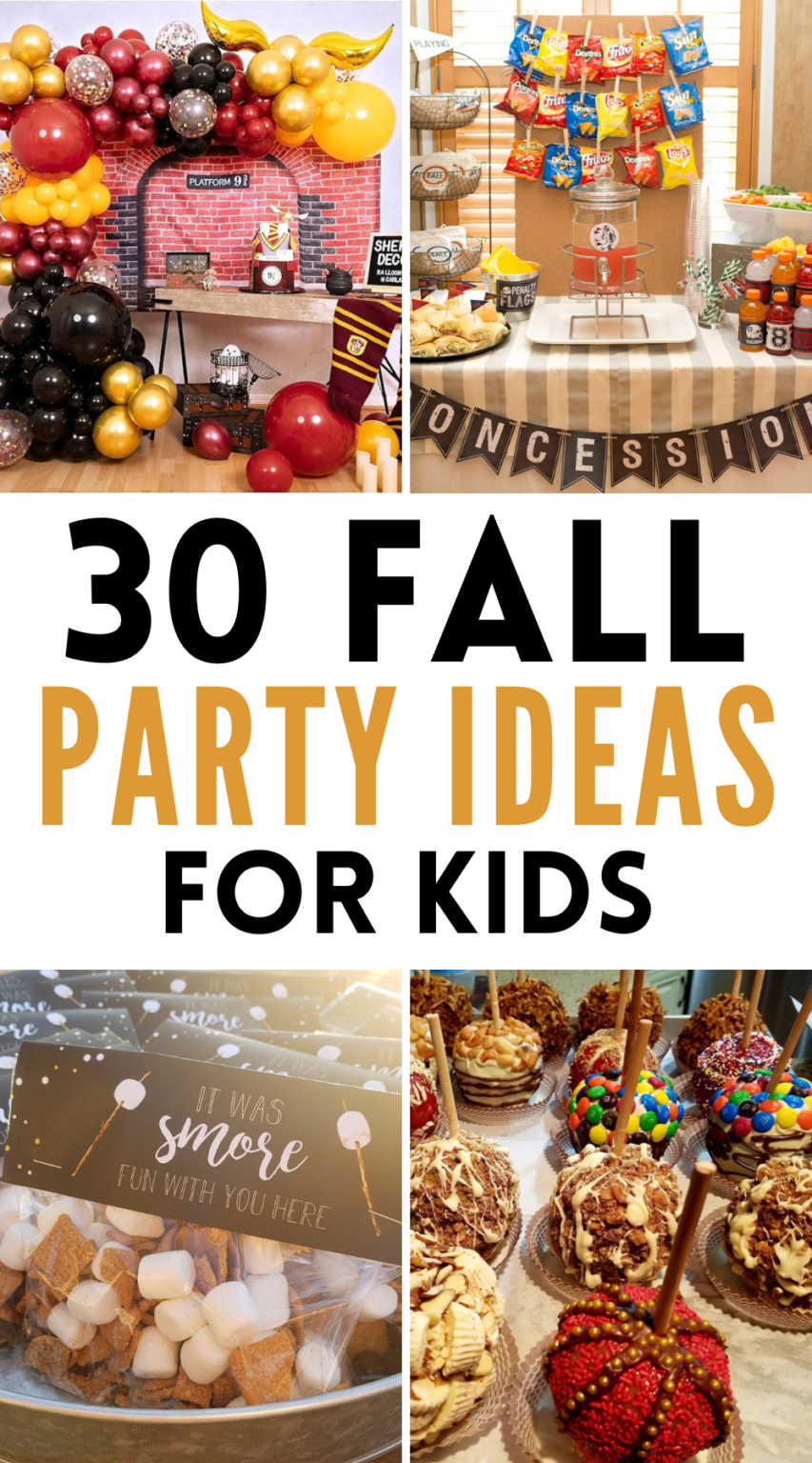 30 Fun Fall Party Ideas for Kids