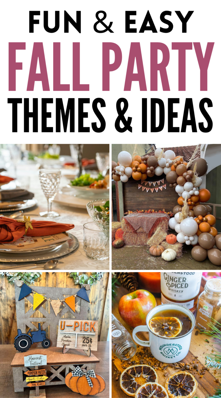 20+ Fall Party Ideas & Themes to Celebrate the Season