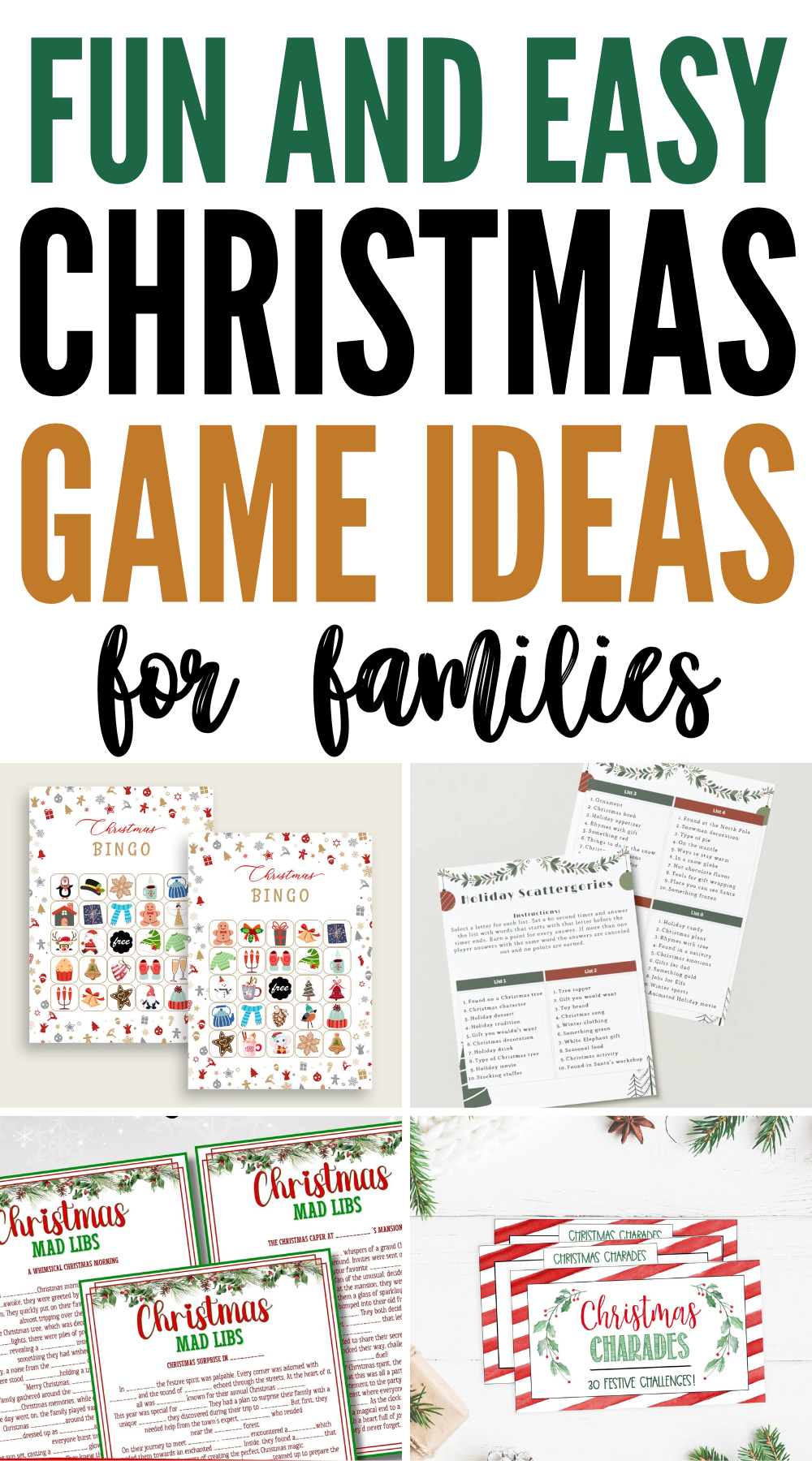 22 Fun Christmas Games the Whole Family Will Love
