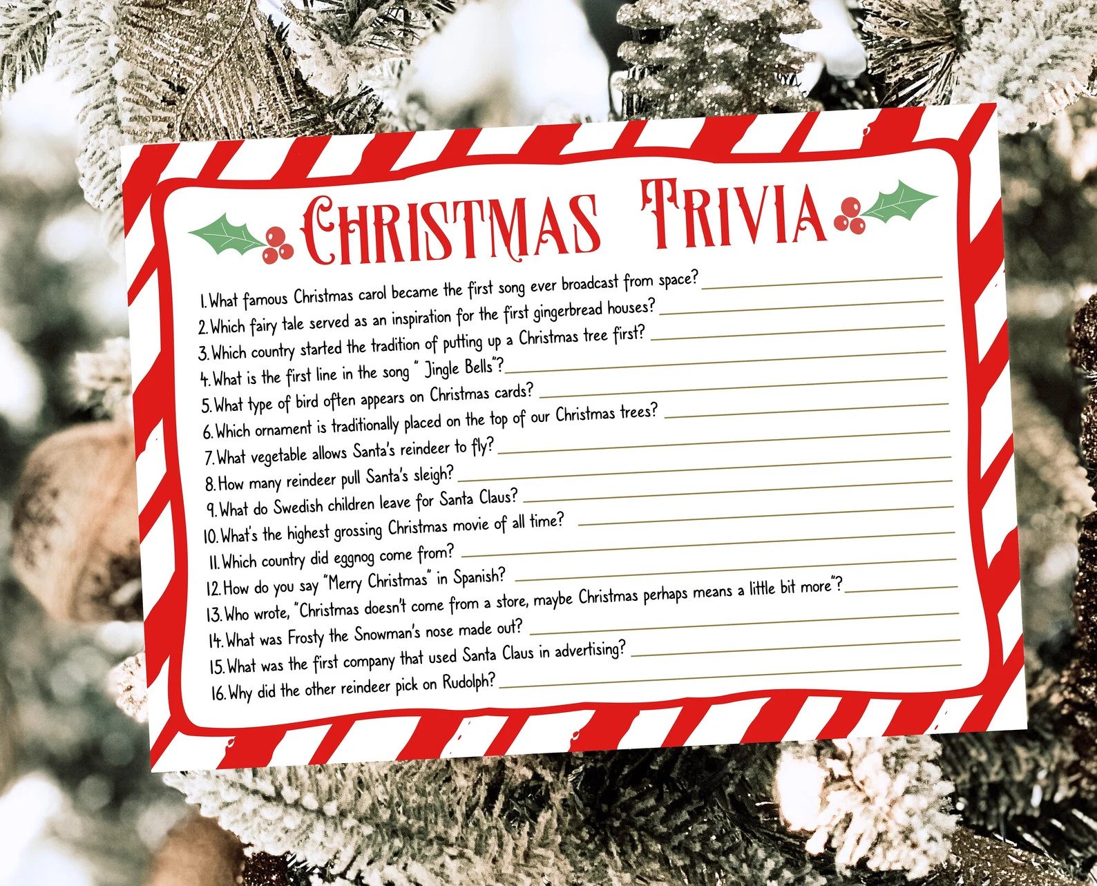 22 Fun Christmas Games the Whole Family Will Love