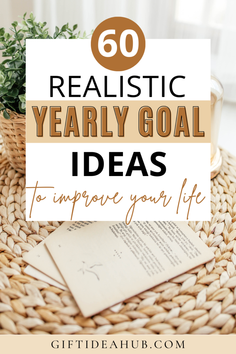 60+ Meaningful Yearly Goal Ideas