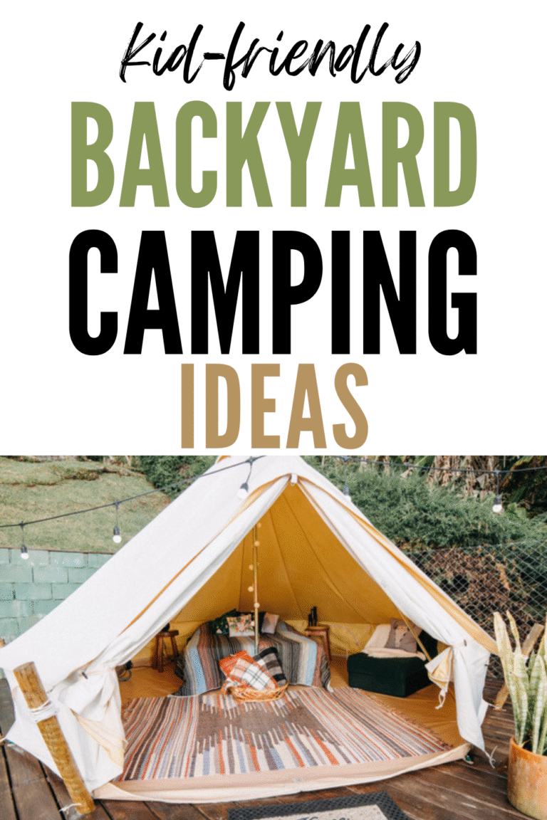 DIY Backyard Camping Ideas for Families (No Camping Skills Needed!)